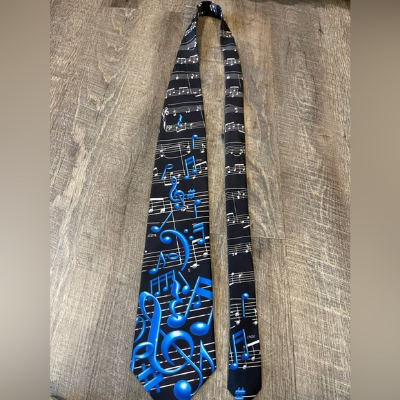 Accessories | Musical Notes Tie | Poshmark